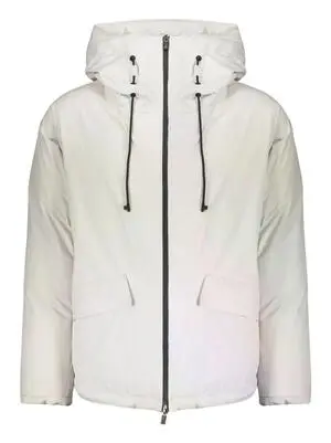 Herno Zip-up Hooded Jacket - Neutrals