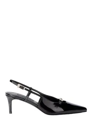 PHILIPP PLEIN Pointed-Toe Slingback Pumps