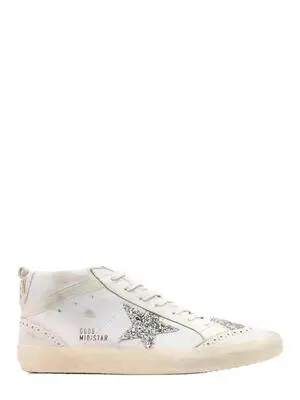 GOLDEN GOOSE Mid Star Sneakers - Neutrals