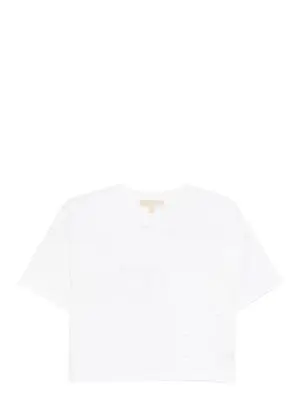 Michael Kors Logo Studded T-shirt - White