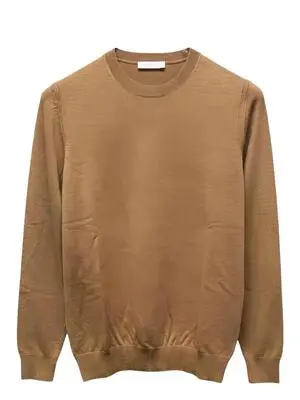 DIKTAT Crew-neck Sweater - Brown