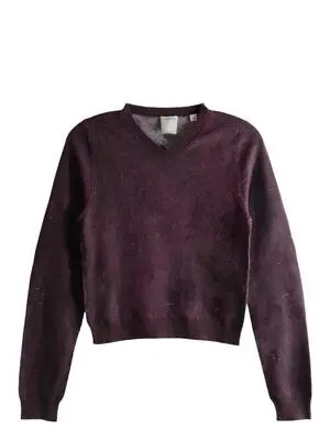 Calvin Klein V-neck Sweater - Purple