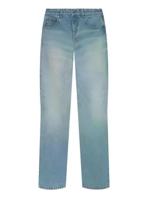 Victoria Beckham Button-fastening Straight Jeans - Blue