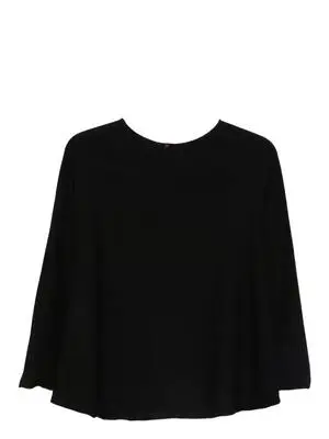 DANIELA GREGIS Long-sleeve Wool Sweater - Black