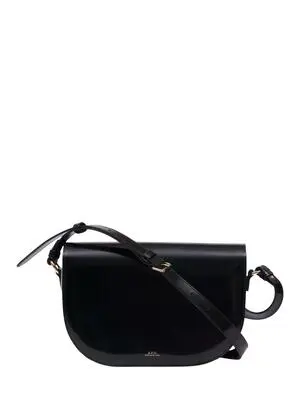 A.p.c. Le B Side Shoulder Bag - Black