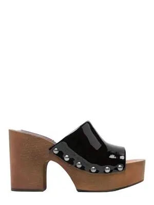 SIMONMILLER 115mm Chunky-heel Sandals - Black