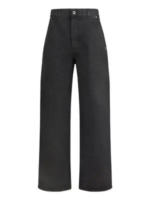 Loewe Belted Pocket Trousers - Grey