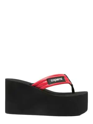Coperni 95mm Platform Sandals - Black