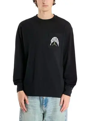 JORDAN Brooklyn Long-sleeve T-shirt - Black