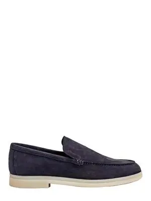 CHURCH'S Topstitching Leather Loafers