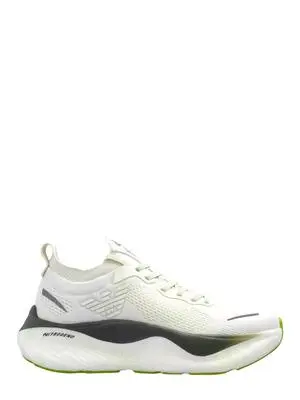 Emporio Armani Nitro Wave Running Sneakers - White