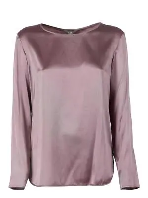 Max Mara Moldava Long-sleeve Top - Purple
