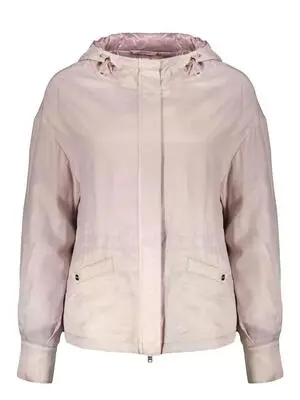 Herno Hooded Zip Jacket - Pink