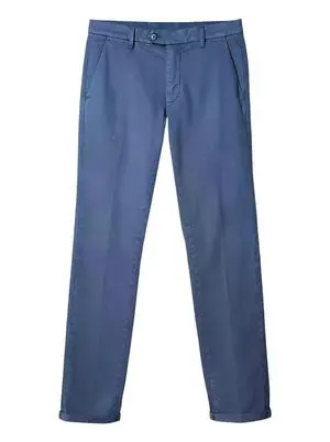 MASON'S Button-fastening Trousers - Blue