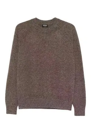 Zegna Crew-neck Sweater - Brown