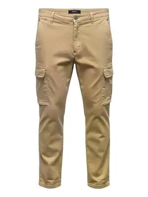 40WEFT Cargo-pocket Straight-leg Trousers - Neutrals