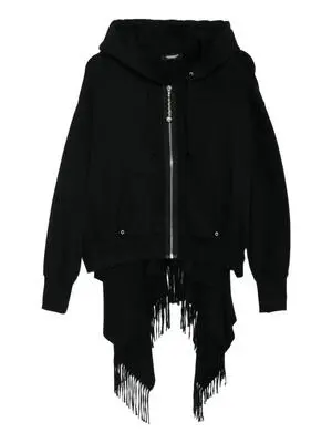 UNDERCOVERISM Scarf Hoodie - Black