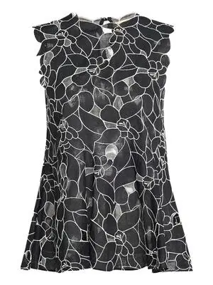 Ulla Johnson Ali Sleeveless Top - Noir