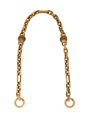 Etro Pegaso Coins Chain Bag Handle - Gold