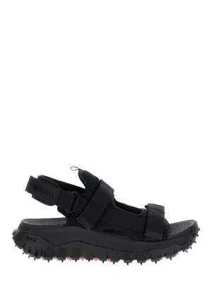 Moncler Trailgrip Vela Sandals - Black