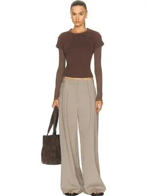 ST. AGNI Organic Cotton Baby Tee - Fudge