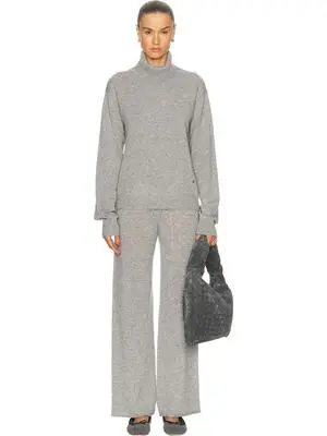 Eterne Keaton Cashmere Sweater - Grey