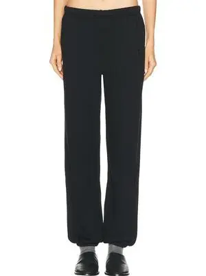 Eterne Boyfriend Pocket Sweatpant - Black