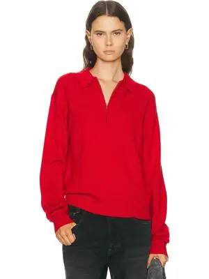 Eterne Blaise Cashmere Sweater - Rouge