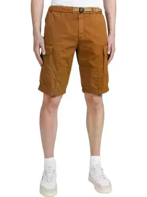 WHITE SAND Belted Cargo Shorts