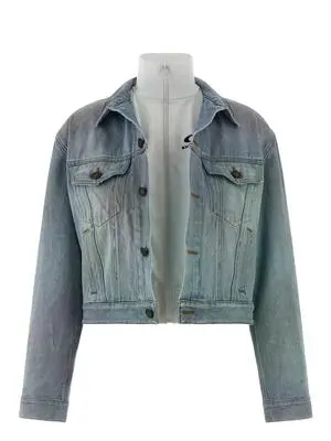 BALENCIAGA Stonewashed Double-Layer Jacket