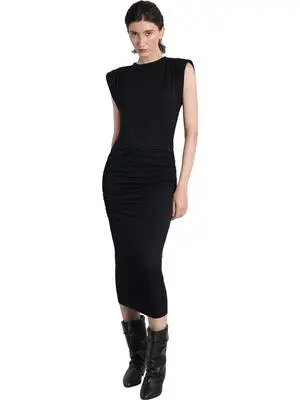 Isabel Marant Donna Long Dress Black