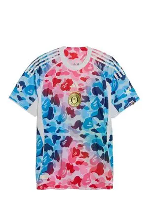 Adidas X Bape Three-stripe T-shirt - Blue