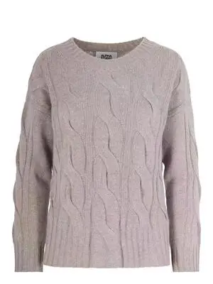 ALPHA STUDIO Cable Knit Sweater