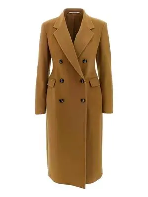 Tagliatore Meryl Double-breasted Coat - Brown