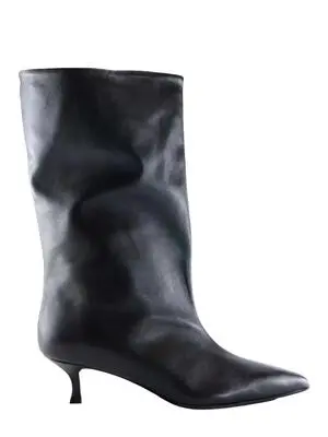 NOTABENE 40mm Greer Pointed-toe Boots - Black