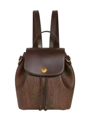 Etro Arnica Paisley Backpack - Brown