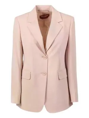 Max Mara Linz Button Jacket - Pink