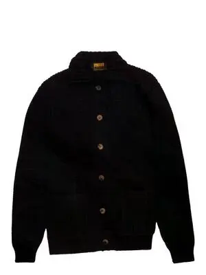 SVEVO Button Shawl-Collar Cardigan