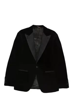 Canali Textured Blazer - Black