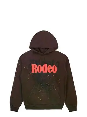 SP5DER Cactus Jack Days Before Rodeo Hoodie - Brown