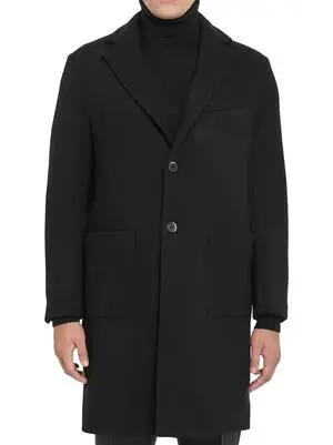 Barena Venezia Button Pocket Coat - Black