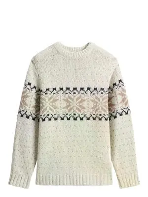 Woolrich Fair Isle Jacquard Sweater - Neutrals