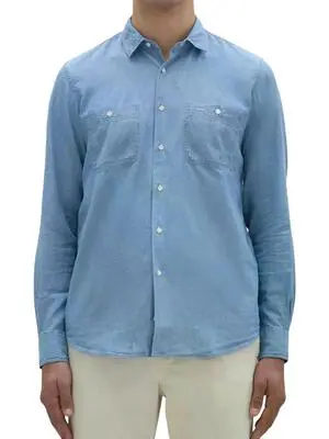 Aspesi Pocket Shirt - Blue
