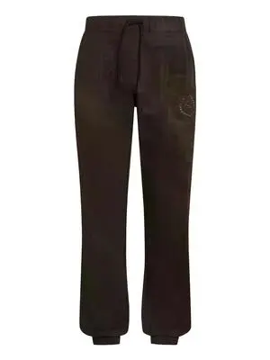 Karl Lagerfeld Logo-embroidered Pants - Brown