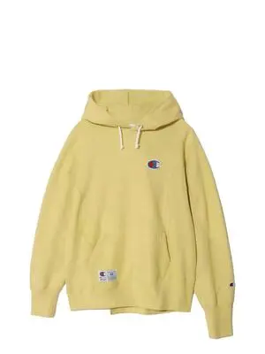 UNDERCOVERISM Logo-patch Drawstring Hoodie - Yellow