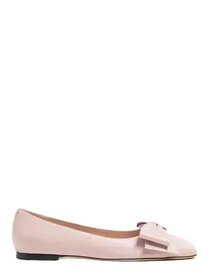 VALENTINO Bowow Leather Ballet Flats