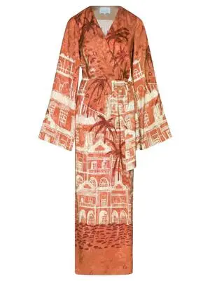 JOHANNA ORTIZ Ollantay Printed Maxi Dress