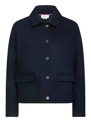 THOM BROWNE Double-Face Jacquard Jacket