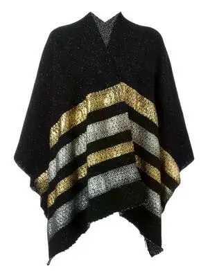ERMANNO GALLAMINI Striped Cardigan