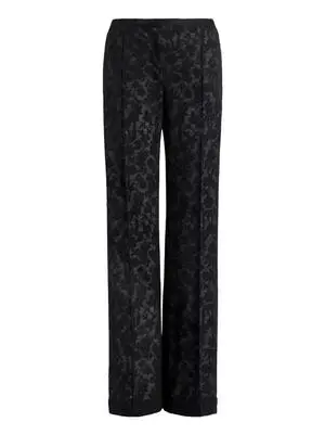 ALBERTA FERRETTI Floral-Patterned Trousers